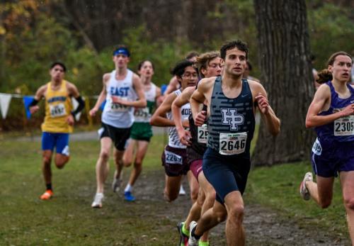 HPrunning Dylan Dominguez Runs 14:40.10 at IHSA State Meet!